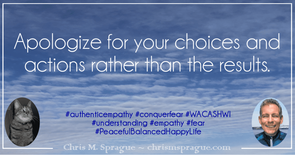 Making apologies meaningful and effective.